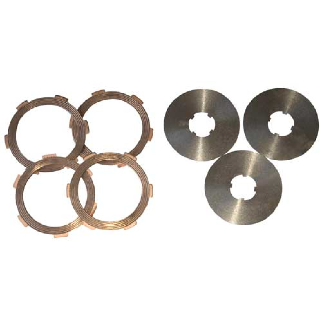 4 PTO Friction Plates and 3 Separator Discs - HamiltonBobs