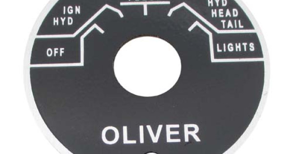 Ignition Switch Plate - HamiltonBobs