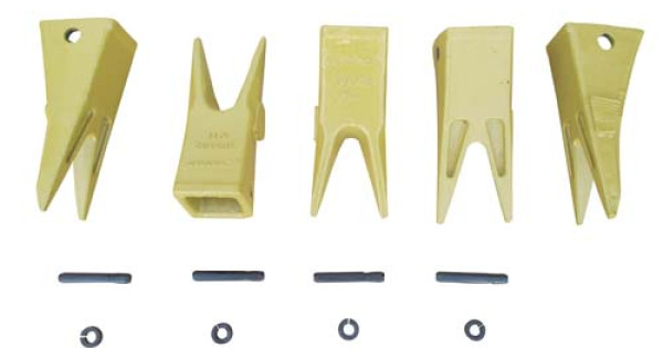 5 J300 Twin Tiger Teeth + Pins + Locks - HamiltonBobs